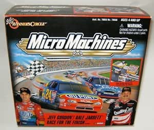 Amazon.com: Micro Machines Jeff Gordon Dale Jarrett Race for the Finish ...