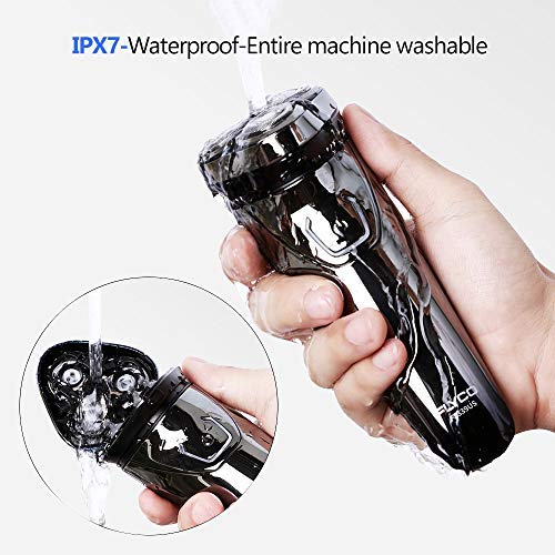 FLYCO Electric Razor Rotary Shaver for Men Cordless Rechargeable ...