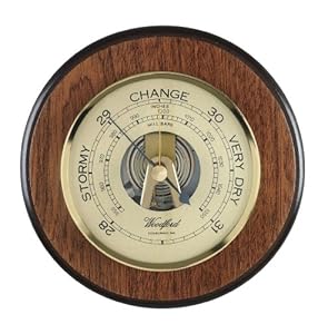 Wall Barometer Traditional Wooden Plaque Barometer made by Woodford ...