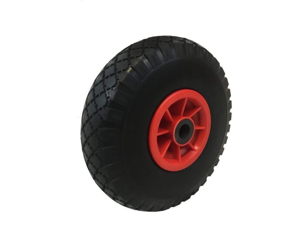 10" PLASTIC puncture proof solid trailer truck trolley wheel 3.00-4 ...