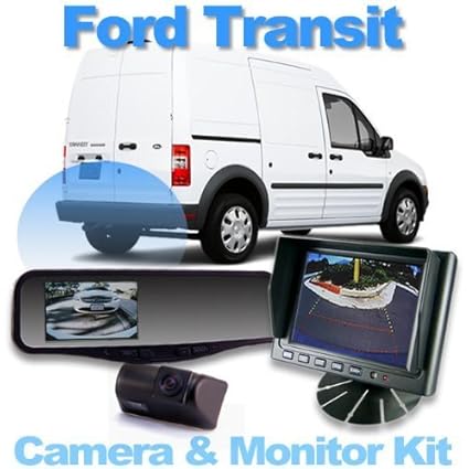 Complete Rear Camera System For Ford Transit Connect with 4.3" Video ...