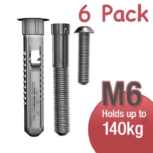 Rigifix M6 Anchor Fixings 6 Pack: Amazon.co.uk: Garden & Outdoors