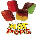 Amazon.com : Yummy Lix Hot Chili Pops Gourmet Lollipops, 6 Ounce (10 ...