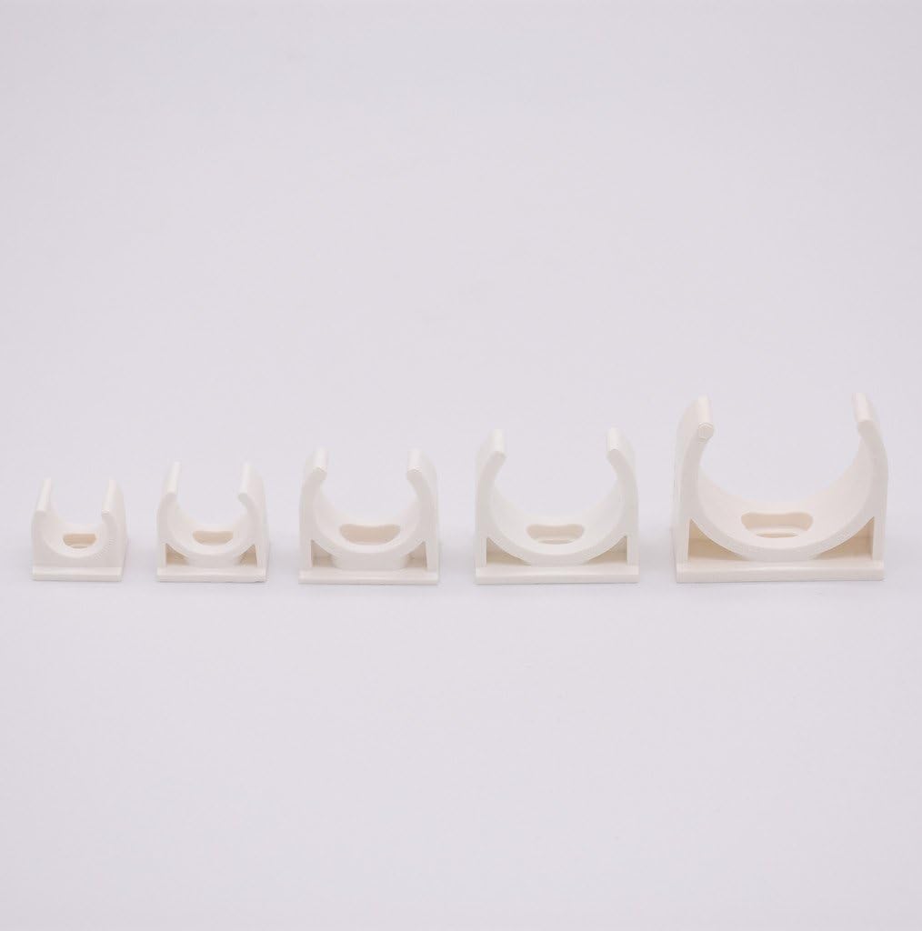 Sinmova 10PCS 25mm U Type Pipe Clamps Tubing Clips Conduit Fittings ...