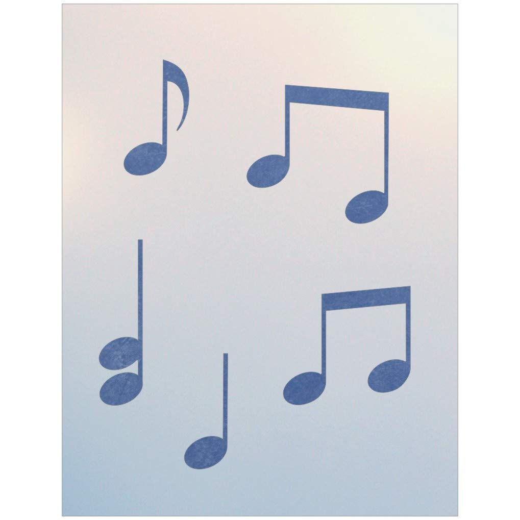 Amazon.com: Musical Notes Stencil - The Artful Stencil: Handmade