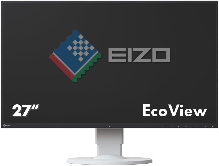 Eizo EV2750-WT 27-Inch FlexScan LED Monitor – White – BigaMart