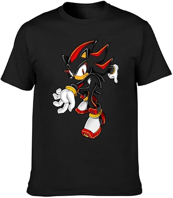 Sonic Shadow The Hedgehogs T Shirt: Amazon.co.uk: Clothing