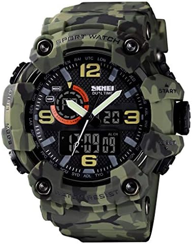 سعر SKMEI Men's Digital Sports Wrist Watch LED Screen Large Face ...