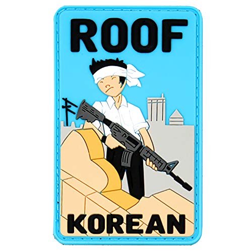 Mua "Roof Korean" Morale Patch by Violent Little Machine Shop - Tactical Hook PVC trên Amazon Mỹ ...