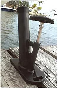 Amazon.com: Fish From Deck Deck Master Easy Mount Dock Fishing Pole ...