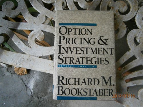 Option pricing & investment strategies: Bookstaber, Richard M ...