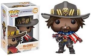 Amazon.com: POP! Games: Overwatch USA McCree Exclusive Vinyl Figure ...