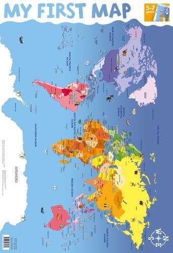 My First World Map Wall Chart : Amazon.es: Libros