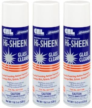 CRL Somaca Hi Sheen Glass Cleaner - Pack of 3 Cans: Amazon.ca: Home ...