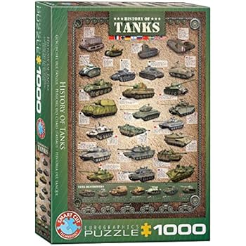 Amazon.com: EuroGraphics Tanks of WWII 1000 Piece Puzzle: Toys & Games