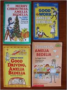 Amelia Bedelia: Set of 4 Books (Merry Christmas, Amelia Bedelia ~ Teach ...