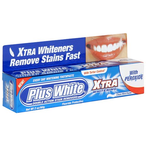 Plus White Xtra Whitening Every Day Whitening Toothpaste With Tartar ...
