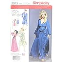 Amazon.com: Simplicity US8013H5 Patterns Misses' Vintage 1970's Dresses ...