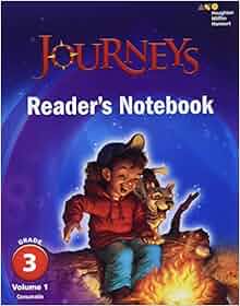 Journeys: Reader's Notebook Consumable Collection Grade 3: HOUGHTON MIFFLIN HARCOURT ...