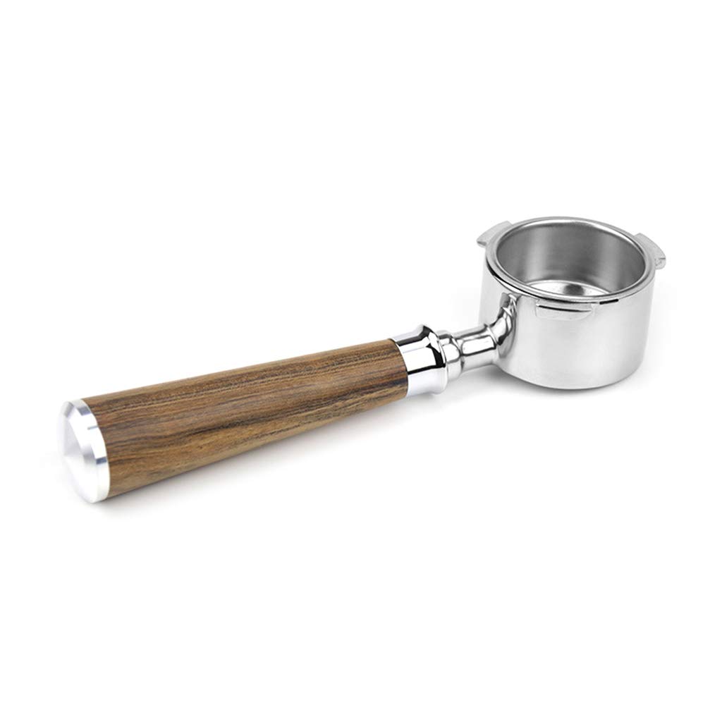 Kuvuiuee Stainless Steel Espresso Coffee Machine Handle 51mm Bottomless ...