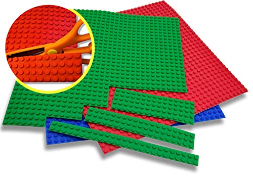 Kukulu Flexible Peel and Stick Block Tape Baseplates, Self-Adhesive ...