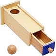 Amazon.com: Elite Montessori Object Permanence Wooden Box With Drawer ...
