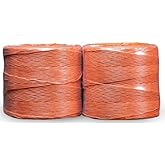 Amazon.com: Bridon Max Orange Hay Baling Twine, 130 Pound Knot Strength ...
