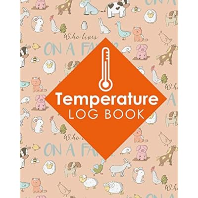Cute Farm Animals Fridge Temperature Log Book Australia | Ubuy