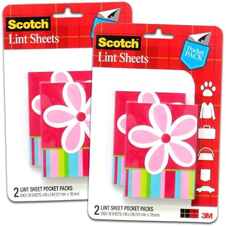 Amazon.com: 3m Lint Sheet Pocket Pack: Home & Kitchen