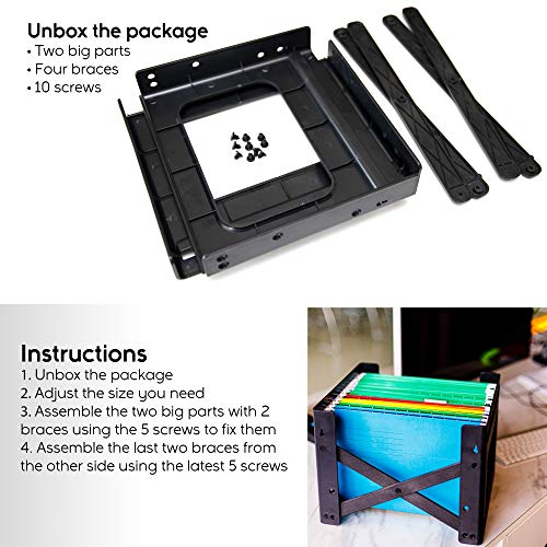 Hanging File Organizer Plastic Desk Organizer Wall Mount File Hanging File Organizer Plastic Desk Organizer Wall Mount File