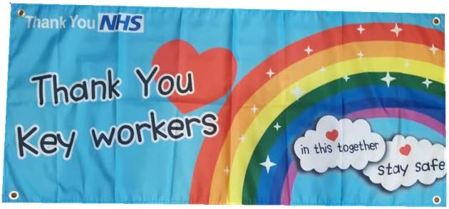 Stormflagchina manufacturer Thank You NHS Banner 2020 Love Support NHS ...