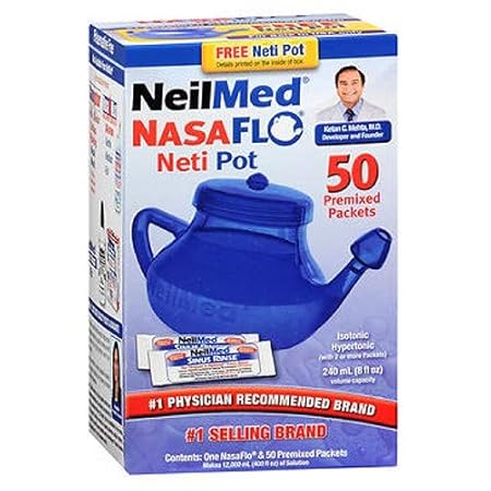 NeilMed Nasaflo Neti Pot, 1 ct by NeilMed: Amazon.co.uk: Health ...