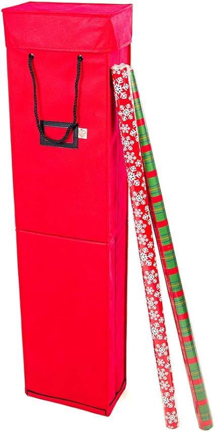 Amazon.com: [Gift Wrapping Paper Storage Containers] - Holds 12 (40 ...