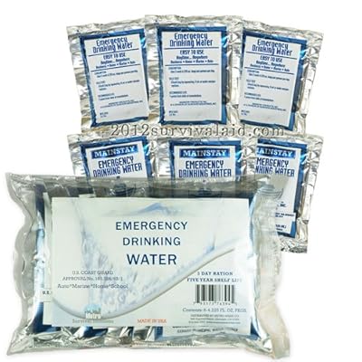 Mainstay Emergency Food/water Rations (6 Day Survival Pack) 18x400cal ...