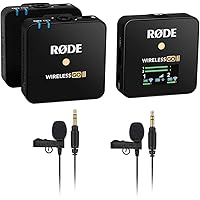Amazon.com: Rode Wireless GO II 2-Person Compact Wireless Mic System ...