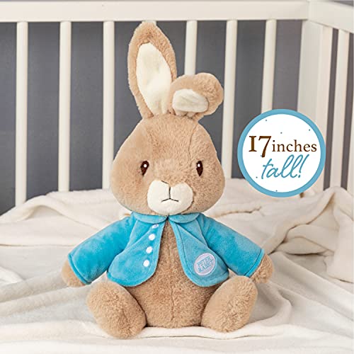Peter Rabbit Stuffed Animal Plush, Beatrix Potter Bunny 17 Inches ...