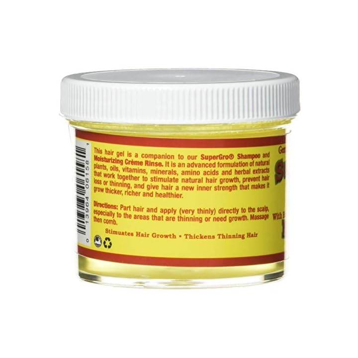 African Formulas Super Grow Hair Gel, 4 OZ - Black Hair Information