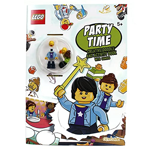 LEGO | PARTY TIME! Activity Book Includes Boy or Girl WIZARD Minifig ...