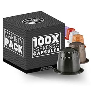 Amazon.com: 100 Pack Nespresso Compatible Capsules - ESPRESSO ITALIA ...
