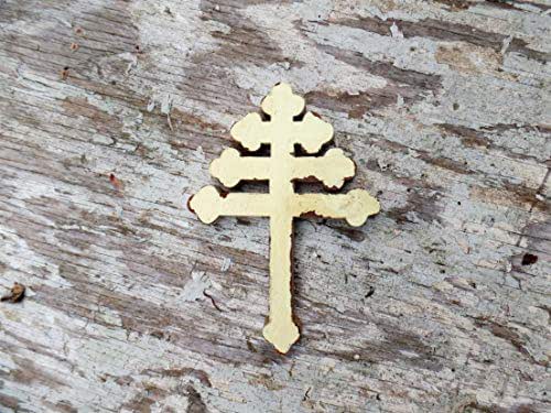 Amazon.com: Maronite Cross, Lebanese Cross, Wood Wall Cross: Handmade