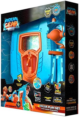 AQUA GEAR VALUE PLAY SET 2 ASSORTED (SPLASH SHIELD & HYDRO CHARGER ...