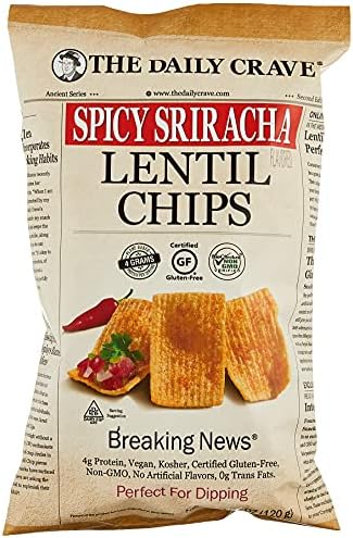 The Daily Crave - Lentil Chips Spicy Sriracha 120g price in UAE ...