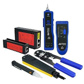 Network Cable Testing Diagnostic Tool Kit Set- Ethernet LAN Cable ...