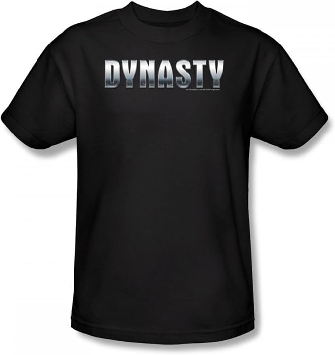 Dynasty - Dynasty / Dynasty Shiny Slim Fit Adult T-Shirt In Black ...