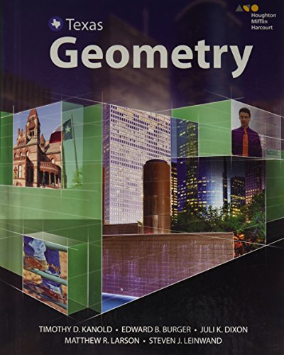 HMH Geometry: Student Edition 2016: HOUGHTON MIFFLIN HARCOURT ...