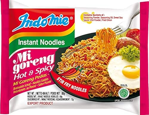 Indomie Foods Mi Goreng Instant Noodles, Halal Certified, Variety Pack ...