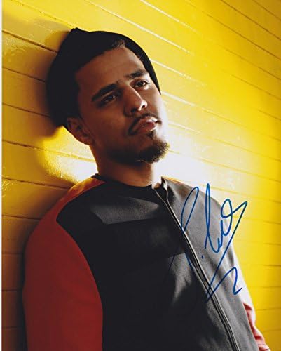 J. Cole signed 8x10 photo at Amazon's Entertainment Collectibles Store