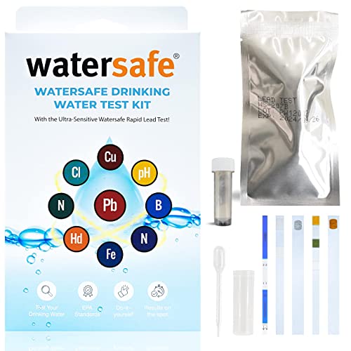 The Original Watersafe Water Testing Kit for Drinking Water, Well and ...