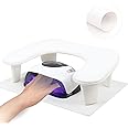 Amazon.com: Arm Rest for Nails Tech with Nail Table Mat,U-shaped ...