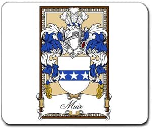Amazon.com: Muir Family Crest Coat of Arms Mouse Pad : Office Products